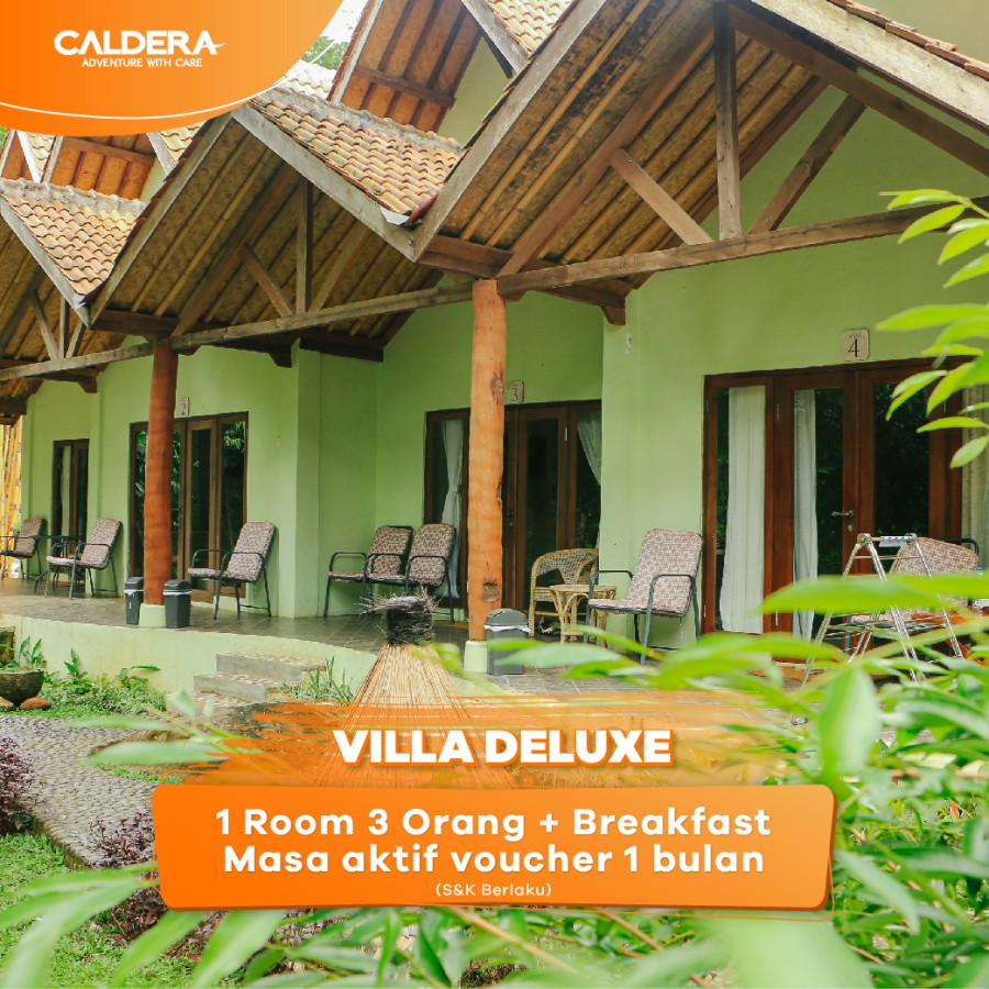 TIKET ACCOMMODATION VILLA (DELUXE) - CALDERA RIVER RESORT